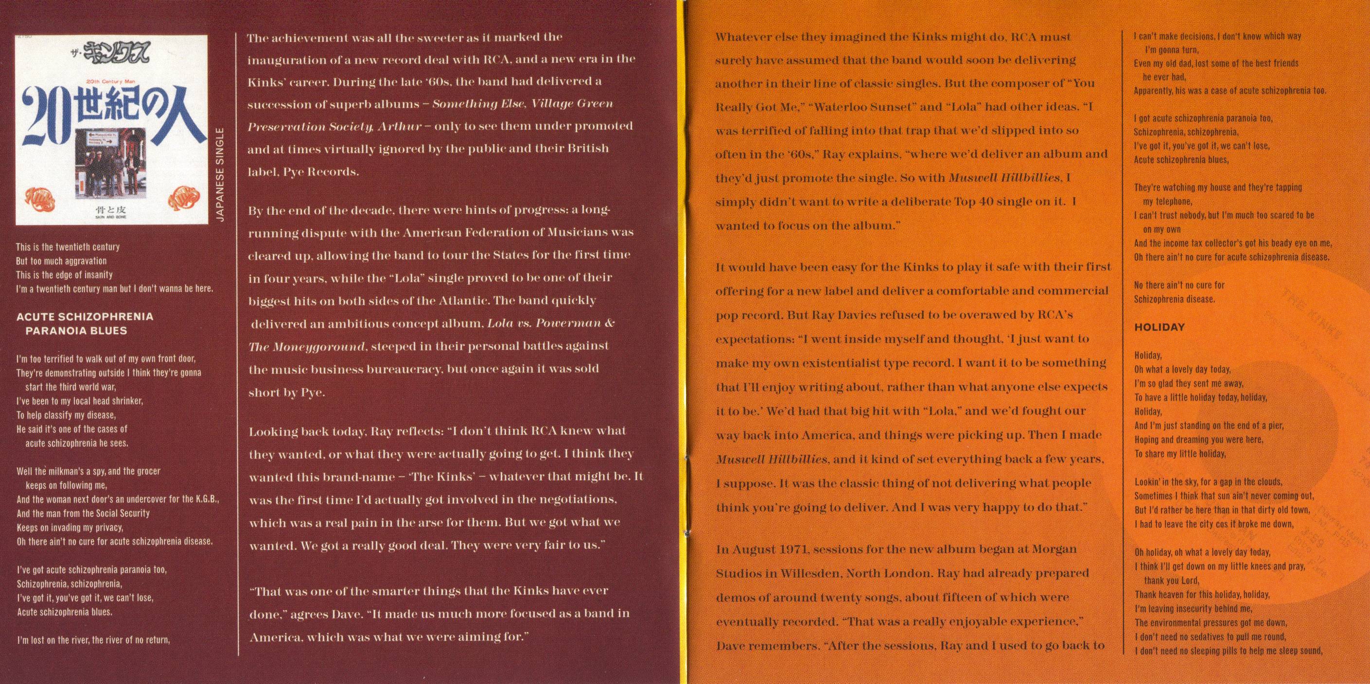 The Kinks Musswell Hillbillies : Booklet3 US | CD Covers | Cover ...